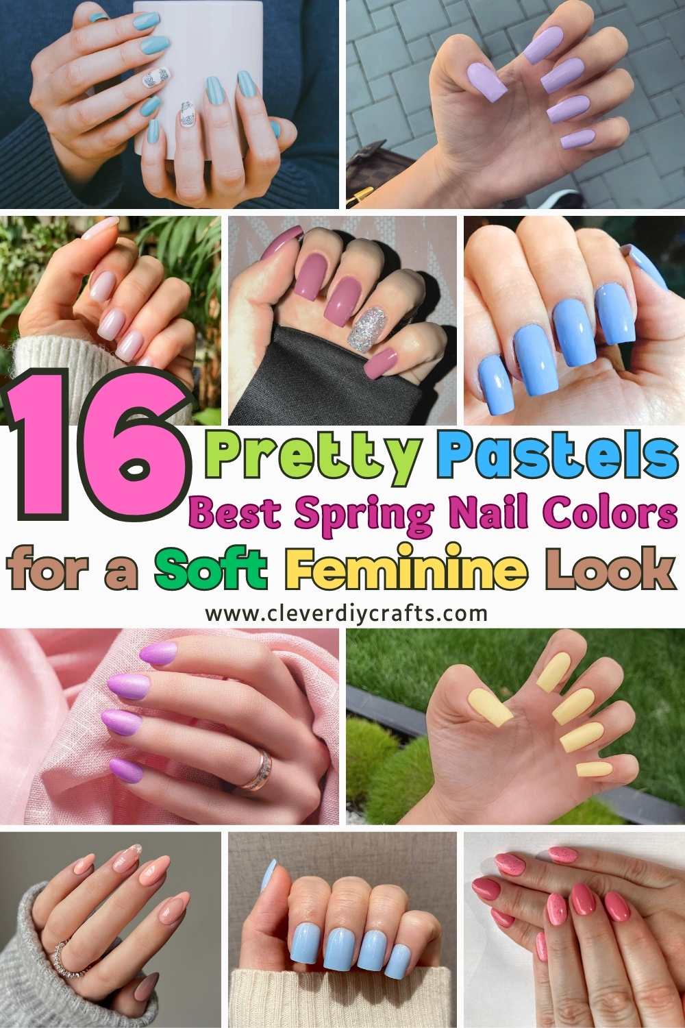 16 Pretty Pastels: The Best Spring Nail Colors for a Soft, Feminine Look