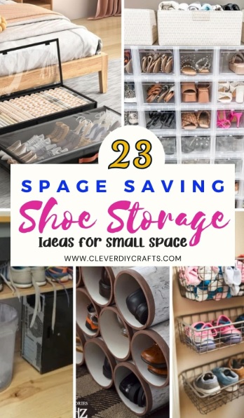 23 Space-saving Shoe Storage Ideas To Keep Your Small Home Organized ...